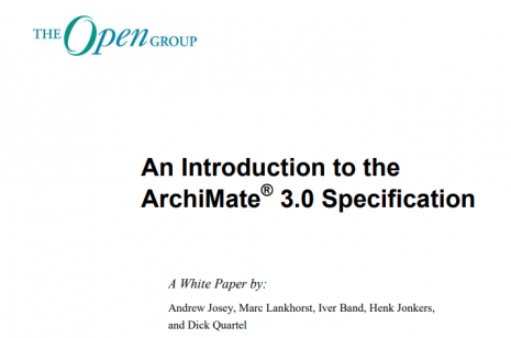 ArchiMate 3.0 Overview - ArchiMate Resources for FREE